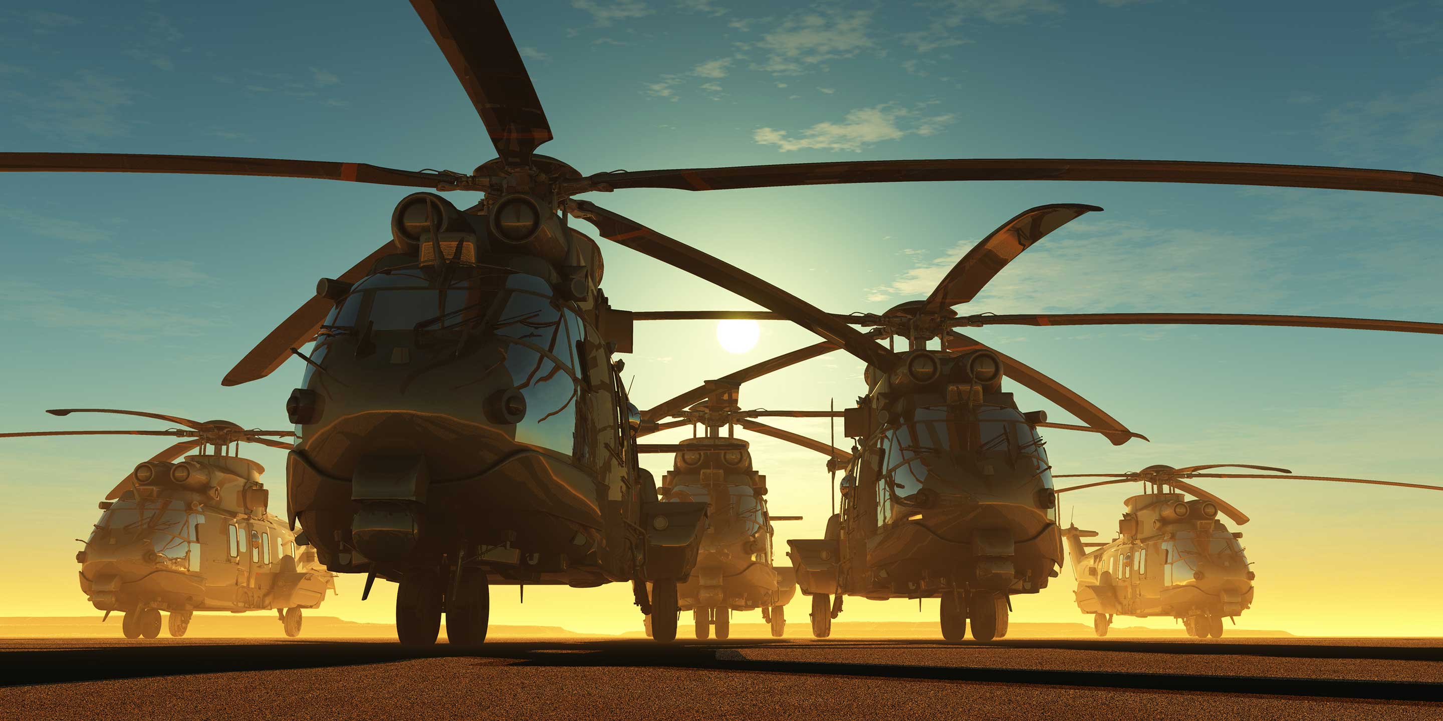 Helicopter Satellite Communications